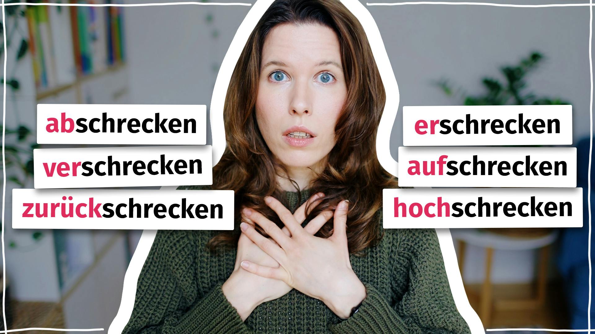Verben mit „schrecken" - Deutsch mit Rieke