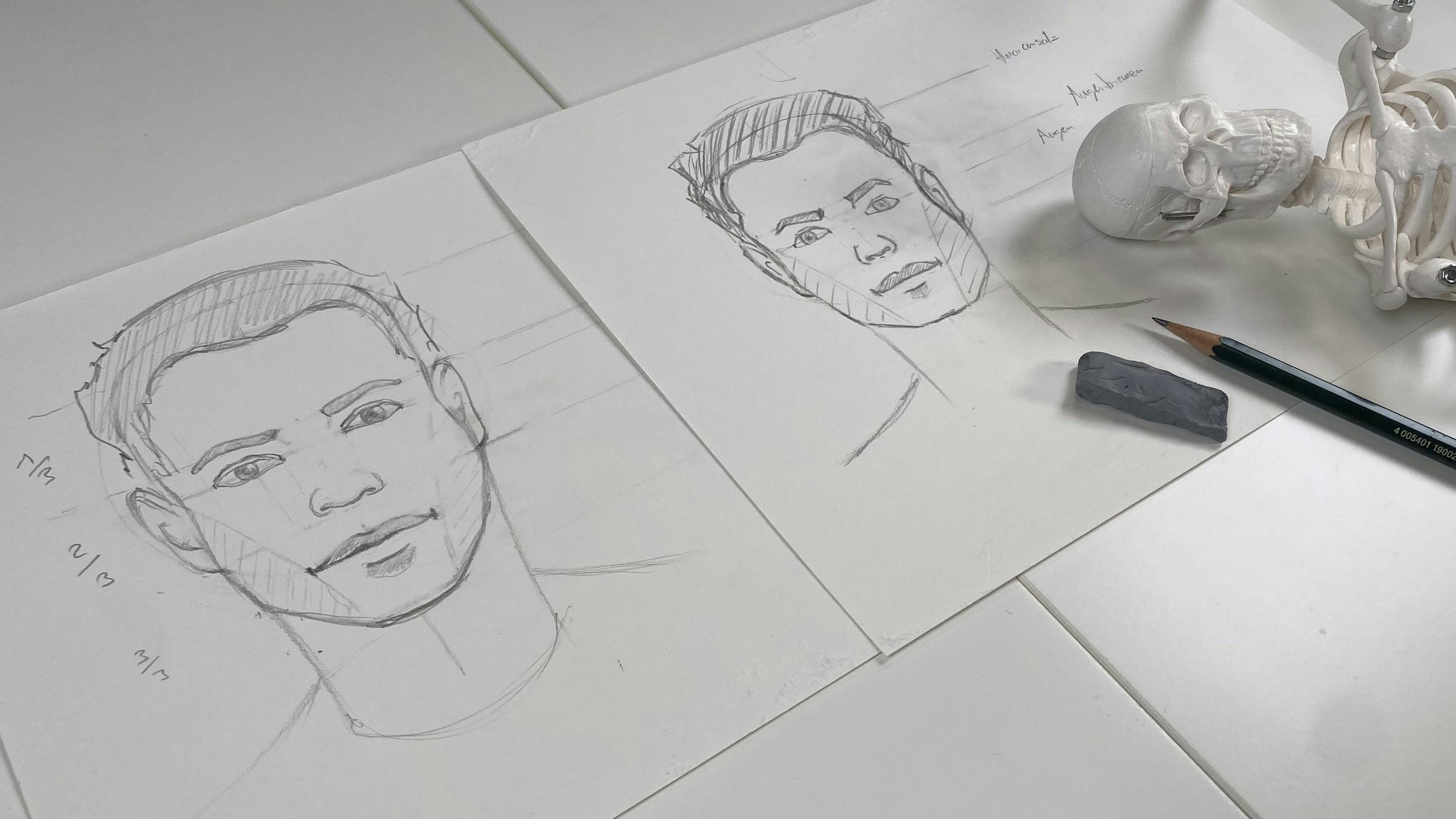 Der neue Film ( Portrait mit Bela 1) - Die Aquarellwerkstatt