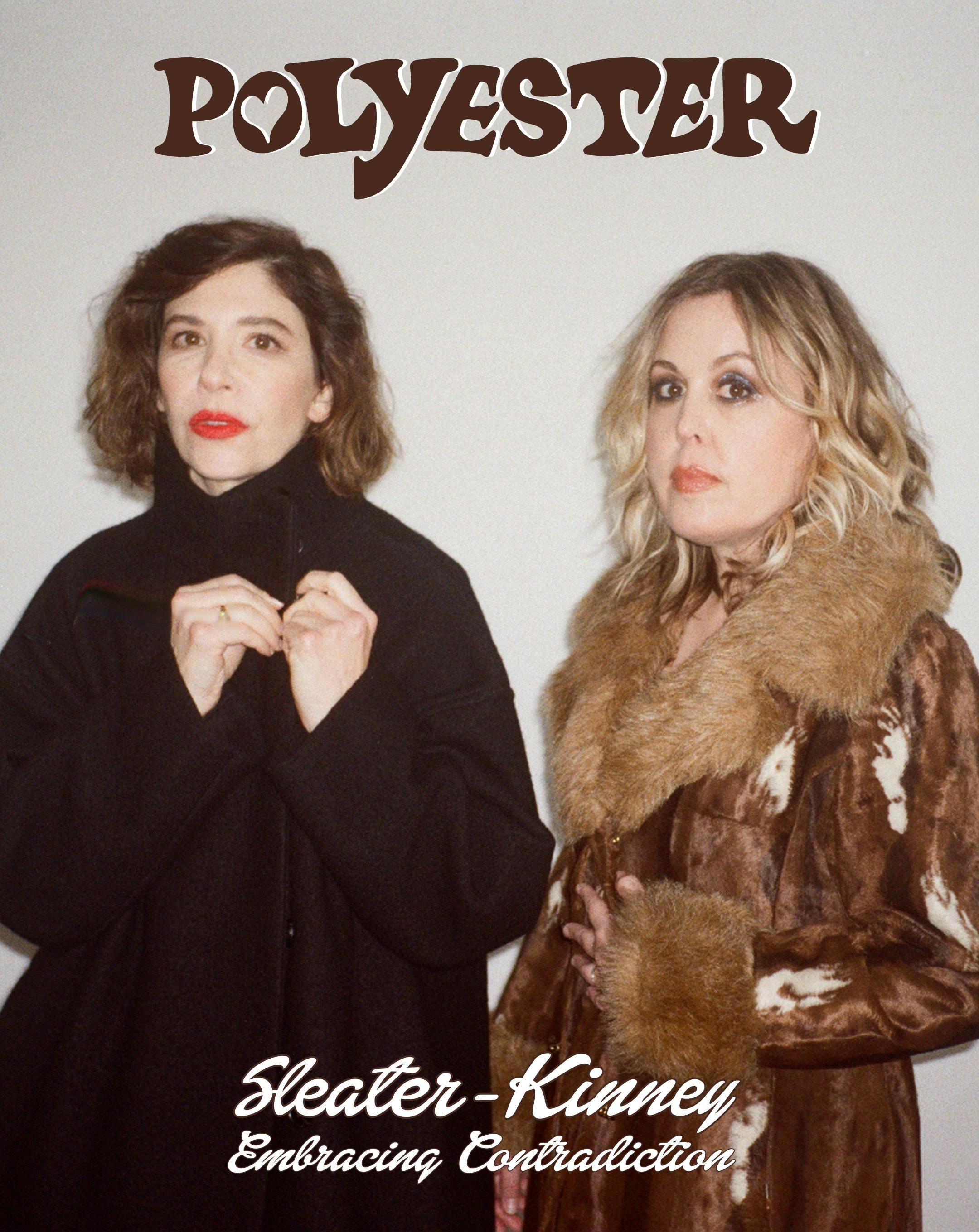 Sleater-Kinney Are Our First Cover Stars of 2024! - Polyester Zine