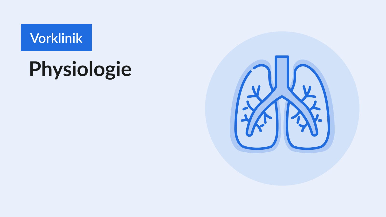 [Vorklinik] Physiologie: Lunge, Atemwege & Atemmechanik - AMBOSS Audio