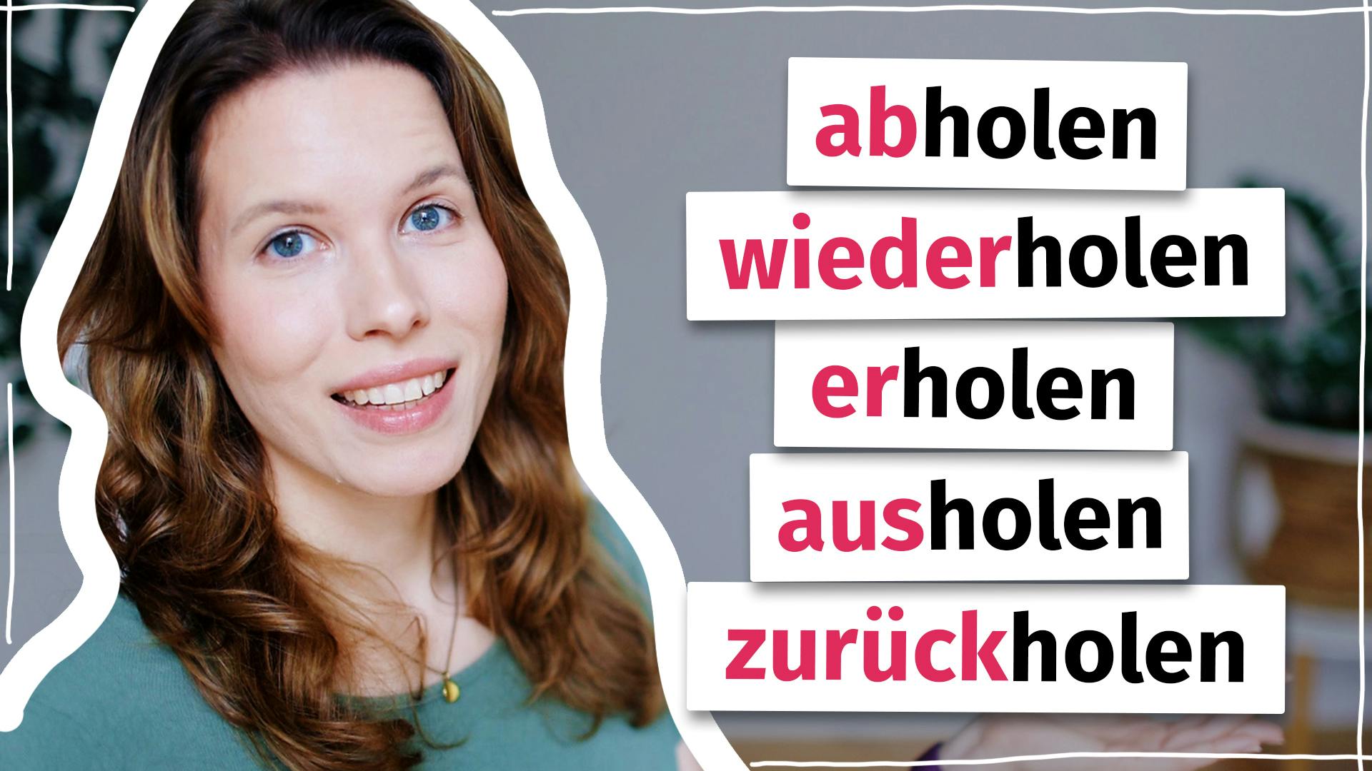 Extra-Video: Herausholen - Deutsch mit Rieke