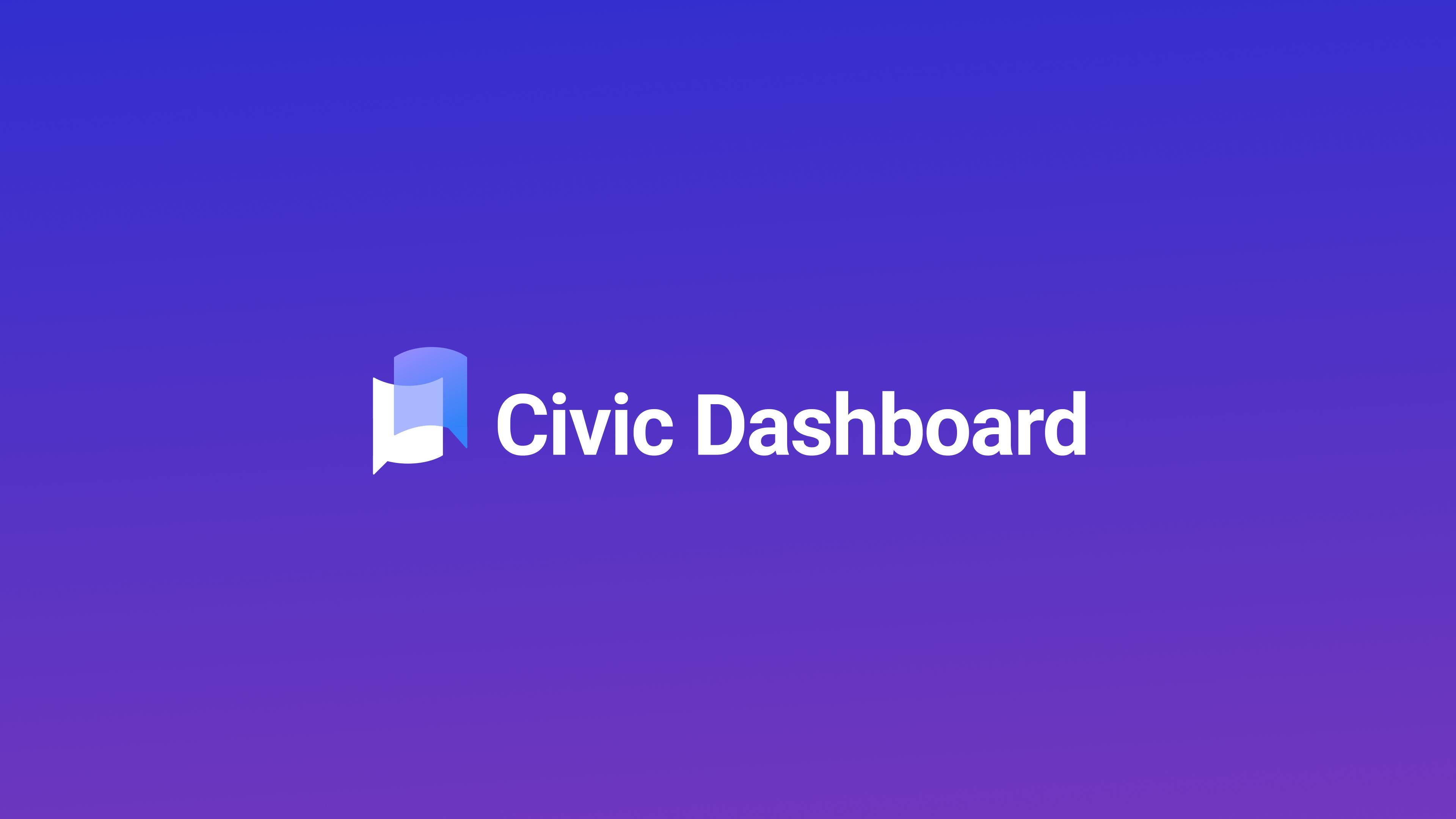 Civic Dashboard